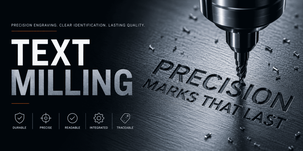Text Milling: Process, Design Rules, and Cost ｜ Xmake